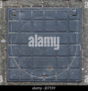 Thames Water manhole cover in London,England,UK Stock Photo - Alamy
