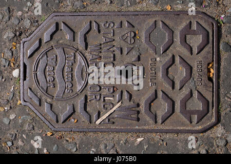 Thames Water manhole cover in London,England,UK Stock Photo - Alamy
