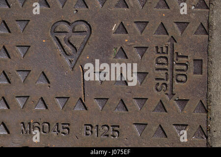 Thames Water manhole cover in London,England,UK Stock Photo - Alamy