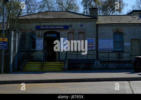 Mill Hill East Underground station Stock Photo - Alamy
