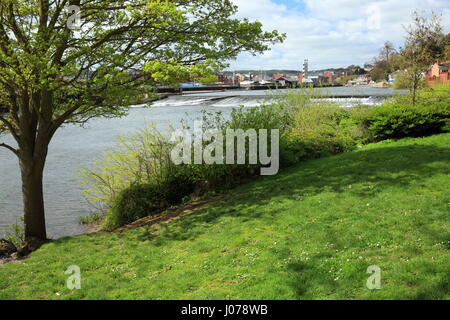 Trews Weir, Exeter Quay, Devon, England, UK Stock Photo - Alamy