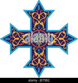 Coptic cross is a design used by the Coptic Catholic Church and Coptic ...