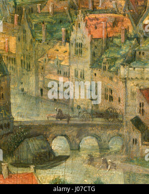 This work by Pieter Bruegel the Younger is a depiction of daily life in ...