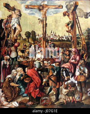 'Kreuzigung Christi' (Crucifixion of Christ) from the Strùb workshop ...