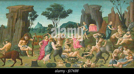 Giovanni - Noces de Thétis et Pelée Louvre RF 1346 droite Stock Photo ...