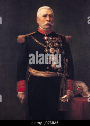 Porfirio Diaz. Portrait of the Mexican general and politician who ...