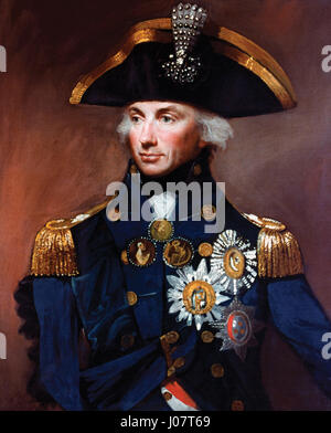 This portrait of Rear-Admiral Sir Horatio Nelson, 1st Viscount Nelson ...