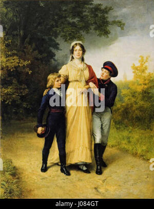 Portrait of louise of Prussia Stock Photo - Alamy
