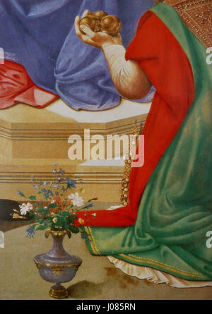 Piero di Cosimo's painting 'Madonna col Bambino Dormiente e San ...
