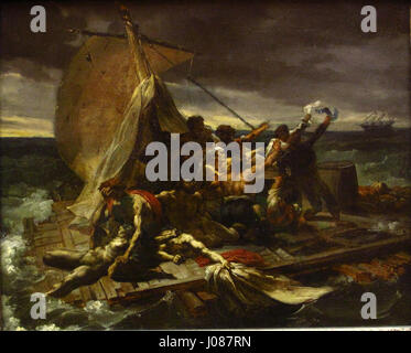 'Radeau de la Méduse' depicts the tragic aftermath of the wreck of the ...