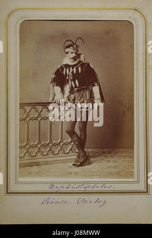 This photograph captures Romanian court members dressed in traditional ...