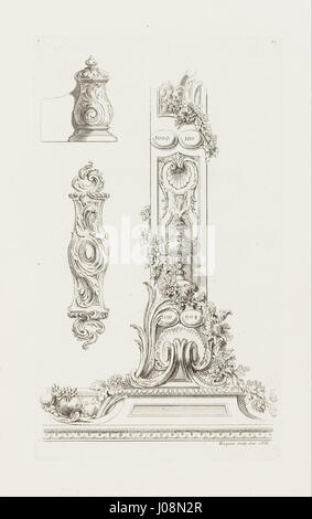 Juste-Aurèle Meissonnier's design for 'Fragments of the Border ...