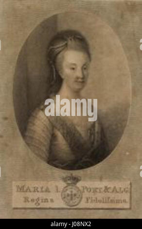 João Caetano Rivara’s portrait of Maria I of Portugal captures the ...