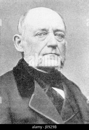 A portrait of Carl Rokitansky, an Austrian pathologist known for his ...