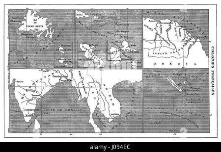 This map, from the 'Géographie illustrée de la France et de ses ...
