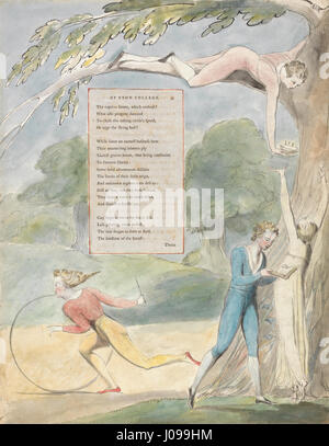 William Blake’s design for Thomas Gray's poem 'The Fatal Sisters ...