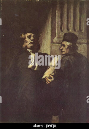 Honoré Daumier was a French artist known for his caricatures and ...