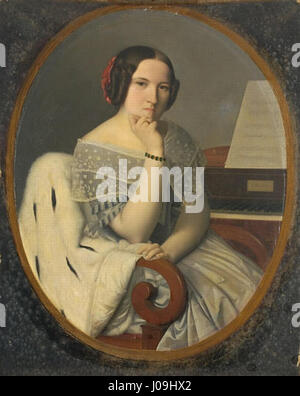 Henri Pierre Picou’s 19th-century portrait of his mother, Madame Henri ...