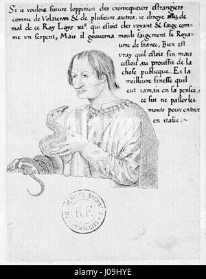 This 15th-century portrait by Jean Fouquet depicts Gonella, the Ferrara ...