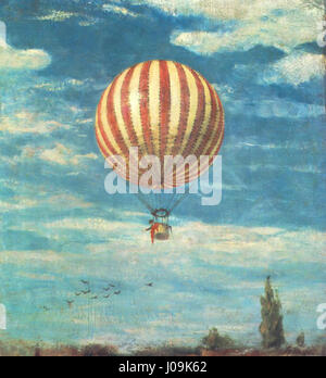 Szinyei Merse Pal - the Balloon Stock Photo - Alamy