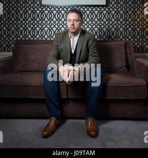 Portrait of S. K. (S. K) Tremayne (pen name of Sean Thomas, journalist ...