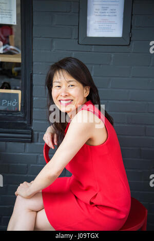 Portrait of Kim Thuy (born Kim Thuy Ly Thanh) 09/05/2016 ©Philippe ...