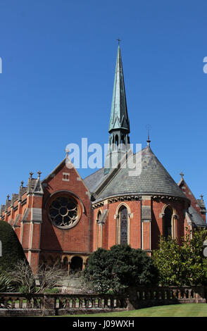 The Chapel (built 1863) at Wellington College, Crowthorne, Royal ...