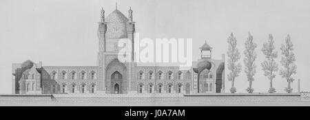 This detailed architectural drawing by Pascal Coste shows the arches of ...