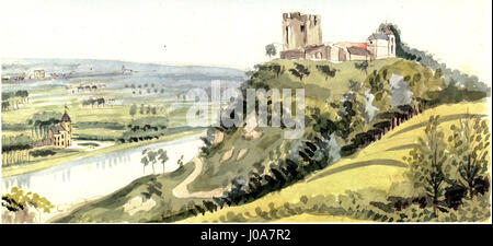 Ph van Gulpen, Ruïne Lichtenberg1 Stock Photo - Alamy