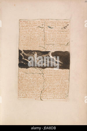 William Blake's engraving 'The First Book of Urizen, Plate 20 ...