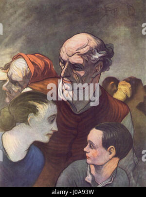Honoré Daumier 011 Stock Photo - Alamy