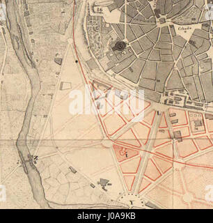 'Plan de Castro' is a historical map showing the layout and structure ...