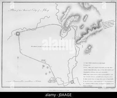 Rey map by Ker Porter Stock Photo - Alamy