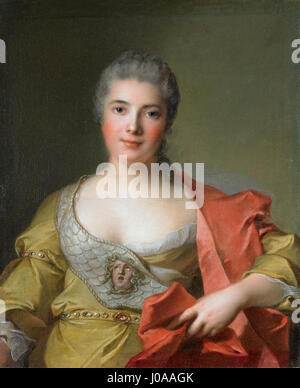 This portrait by Jean-Marc Nattier portrays Madame Marie-Henriette ...