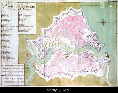 This map shows the strategic layout and artillery barrage during the ...