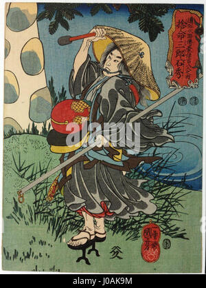 'Musha-e' by Utagawa Kuniyoshi is a Japanese woodblock print series ...
