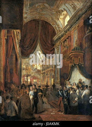 'Casamento Princesa Isabel' is a historical painting depicting the ...