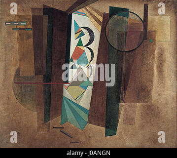 A painting by Vassily Kandinsky, created in 1903, showing his early ...