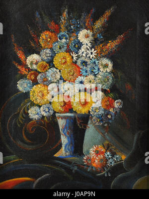 Gregor Perusek’s 'Still Life of Flowers in a Vase' showcases a vibrant ...