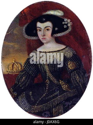 This anonymous oil portrait, painted between 1640 and 1650, captures a ...