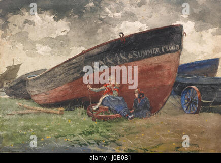 Winslow Homer The Summer Cloud (1881 Stock Photo - Alamy
