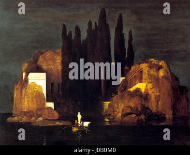 Arnold Böcklin’s 'Die Toteninsel V' (The Isle of the Dead V) is part of ...