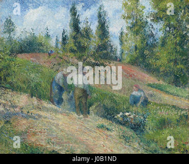 Camille Pissarro’s painting 'Pontoise' from 1872 captures the French ...