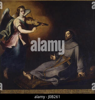 The Ecstasy of Saint Francis of Assisi, the Vision of the Musical Angel ...