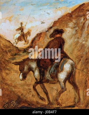 This is an illustration of Don Quixote, a character from the famous ...