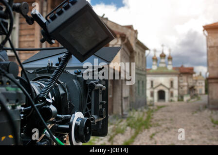 Professional 35 mm the film-chamber on set Stock Photo - Alamy