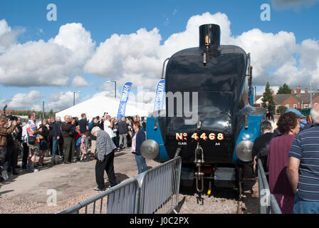 LNER A4 Mallard at Grantham Stock Photo - Alamy