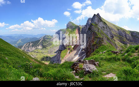 hiking in Rofan mountain aeria in Tyrol (Austria Stock Photo - Alamy