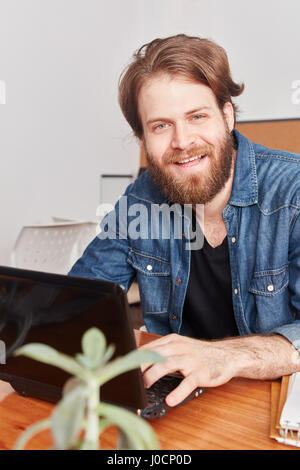 business success. programmer man use pc. entrepreneur or manager Stock Photo - Alamy