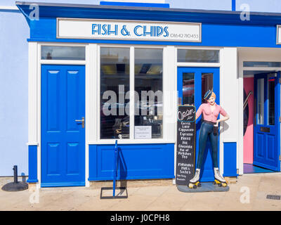 Fish and Chip shop and restaurant Stokesley North Yorkshire England ...